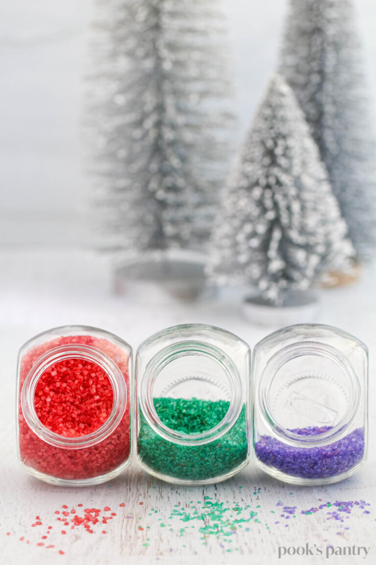 How to make sanding sugar - Pook's Pantry Recipe Blog