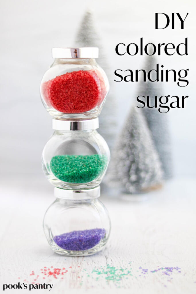 How to make sanding sugar - Pook's Pantry Recipe Blog