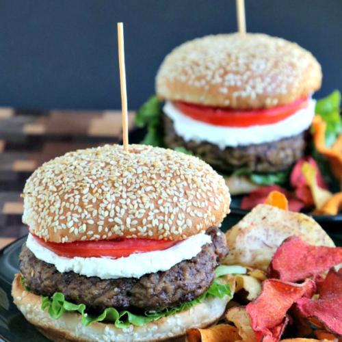 Middle Eastern Spiced Lamb Burger Recipe - Pook's Pantry Recipe Blog