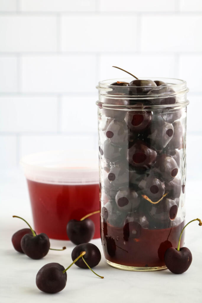 Easy pickled cherries recipe - Pook's Pantry Recipe Blog