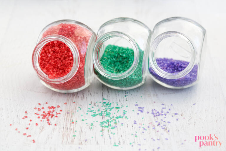 How to make sanding sugar - Pook's Pantry Recipe Blog