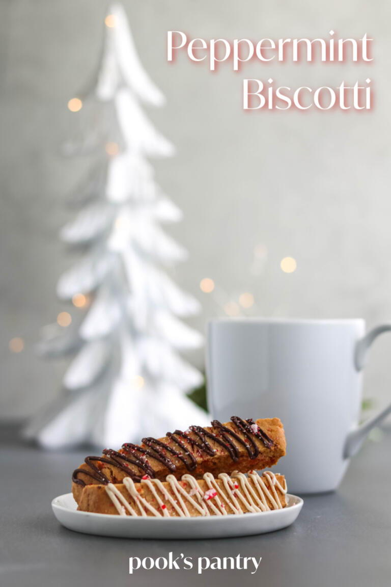Peppermint biscotti recipe - Pook's Pantry Recipe Blog