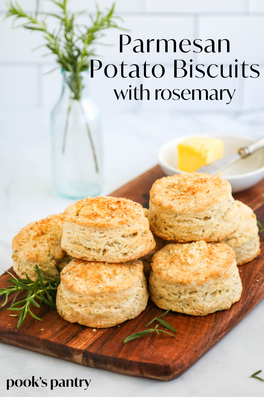 Parmesan potato biscuits recipe - Pook's Pantry Recipe Blog