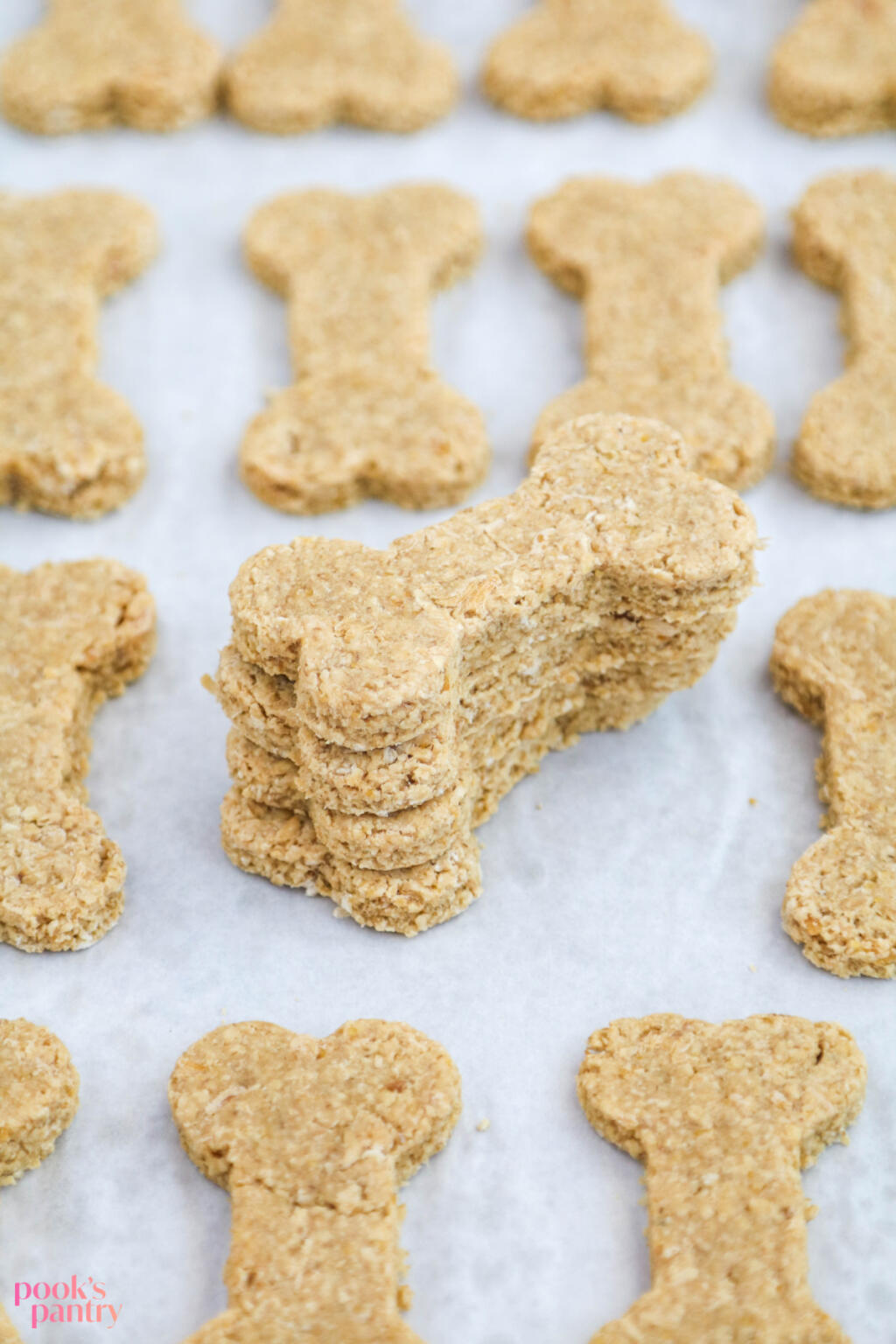 Homemade chicken dog treats - Pook's Pantry Recipe Blog