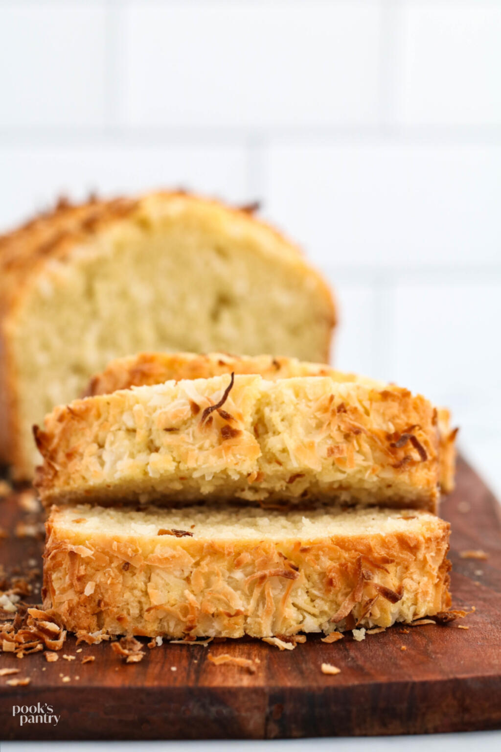 Easy coconut bread recipe - Pook's Pantry Recipe Blog