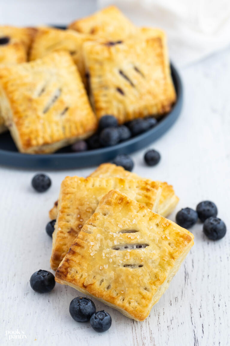 How to Make Blueberry Mini Pies from Scratch - Pook's Pantry Recipe Blog